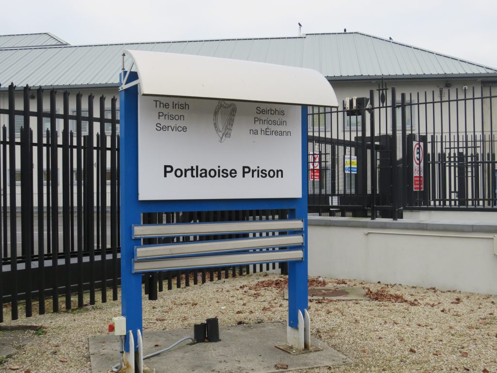 Portlaoise Prison wing 'on lockdown' - Laois Today