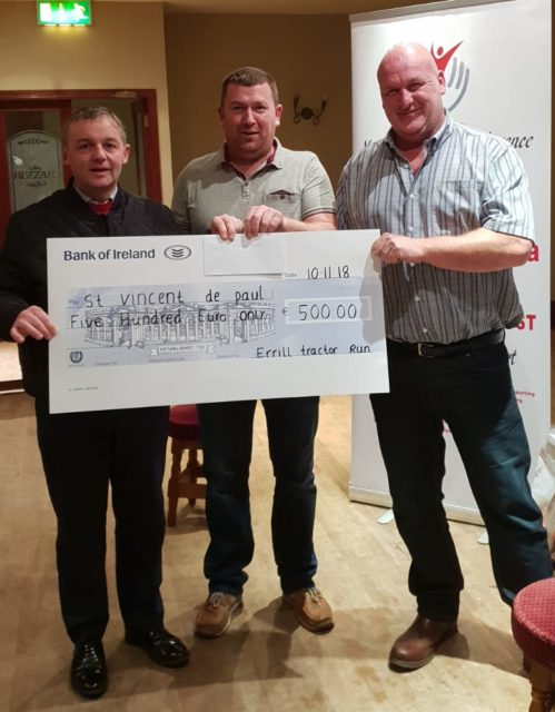 In Pictures: Cheque presentation after hugely successful Errill Tractor ...