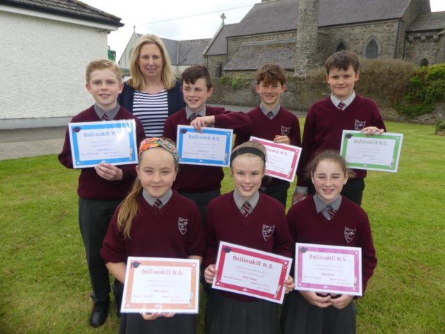 In Pictures: Ballinakill NS powering a green wave as they hoist sixth ...