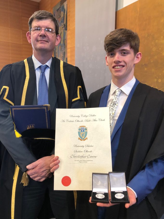 Former Mountrath CS student achieves outstanding awards at UCD Award ...