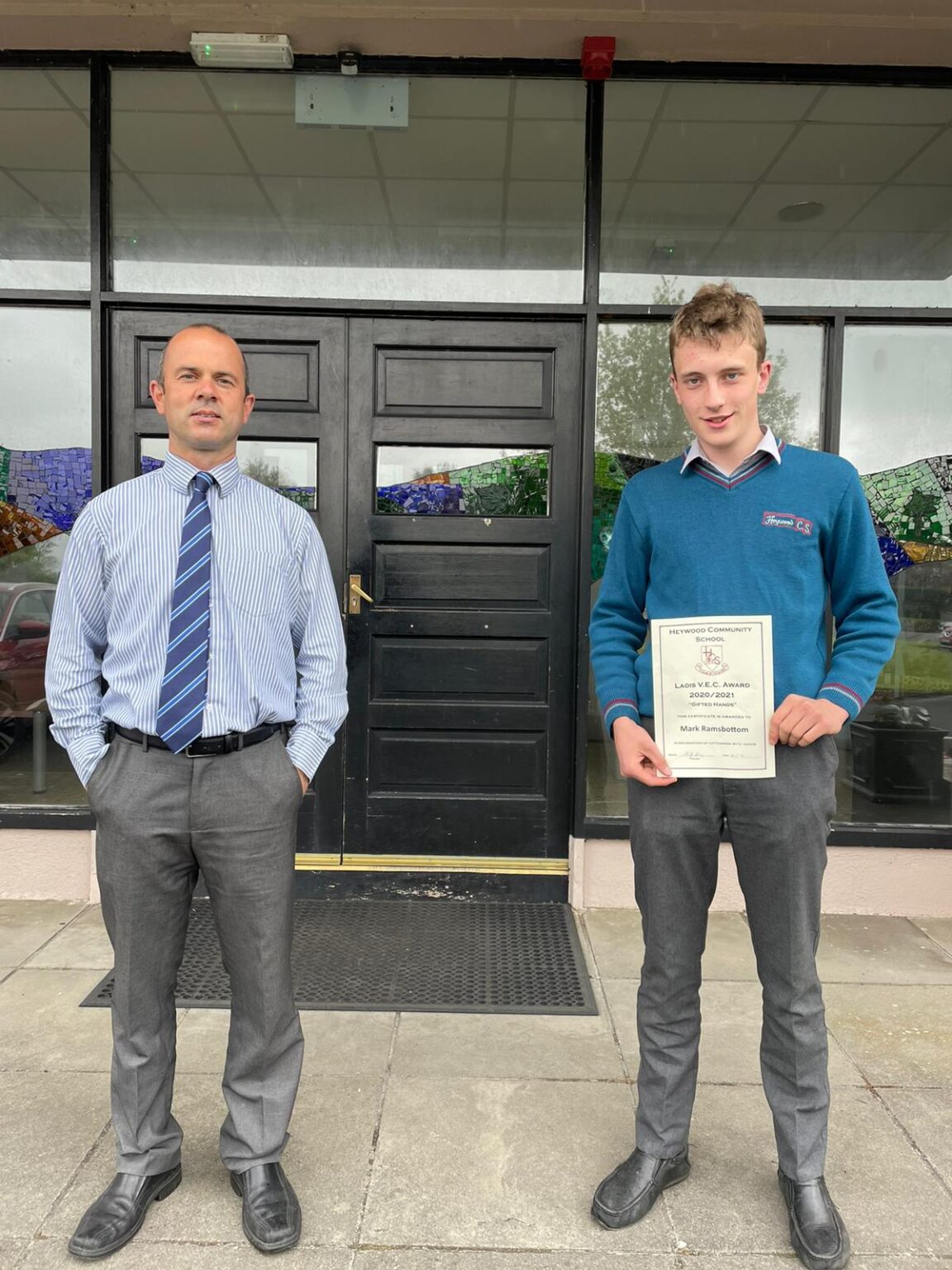 In Pictures: Heywood CS honours 6th year students at end of year awards ...