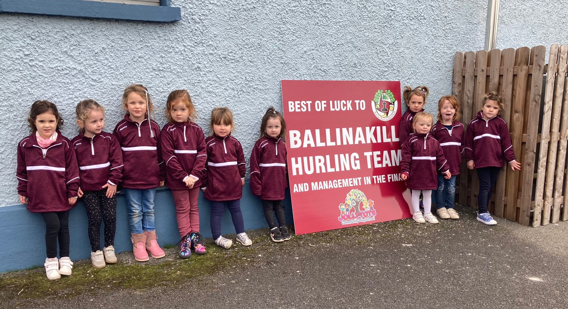 In Pictures: Ballinakill children show their colours as big hurling ...