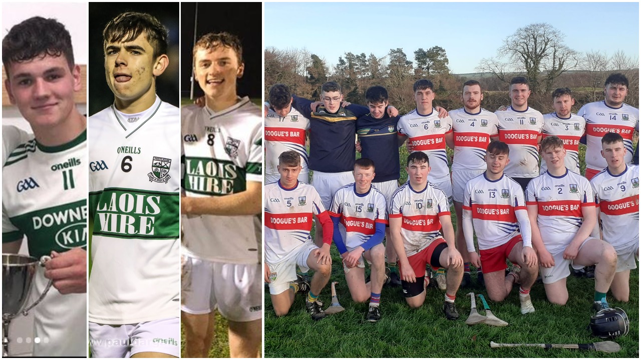 Silverware up for grabs as Portlaoise and Raheen Parish Gaels clash in ...