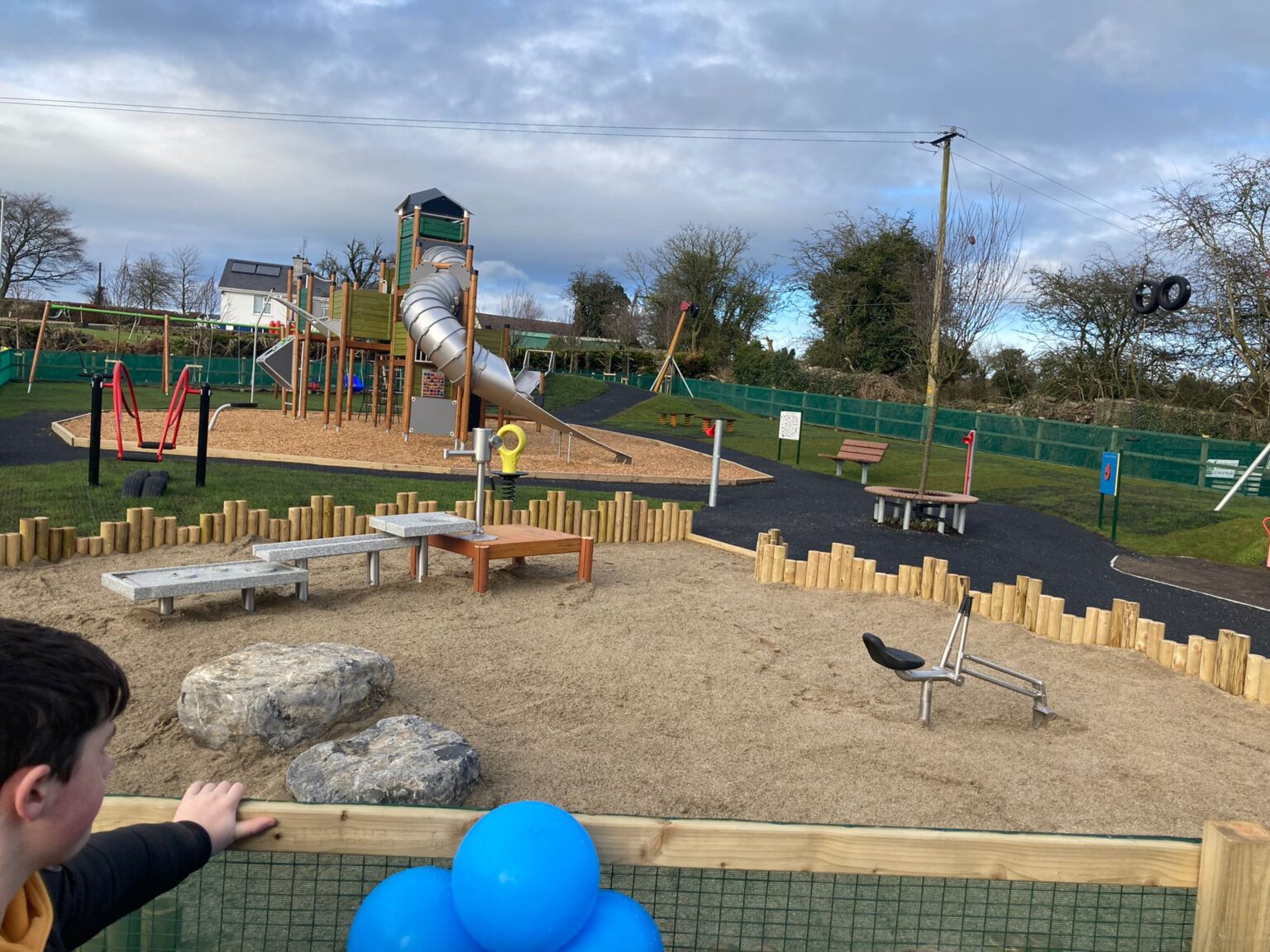 Momentous day as new playground is officially opened in Ballinakill ...