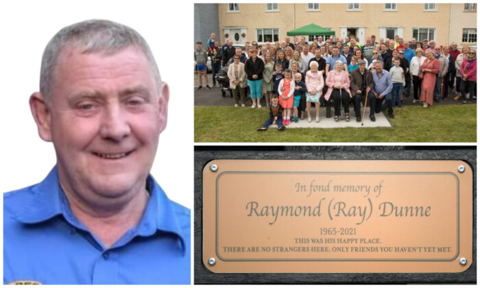 In Pictures: Memorial bench for much loved Laois man unveiled on one ...