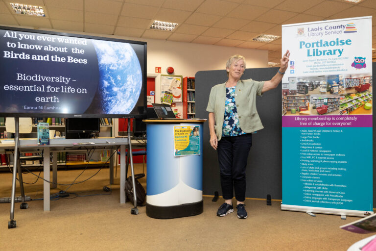 In Pictures: Biodiversity chat in Portlaoise Library and Errill Famine ...