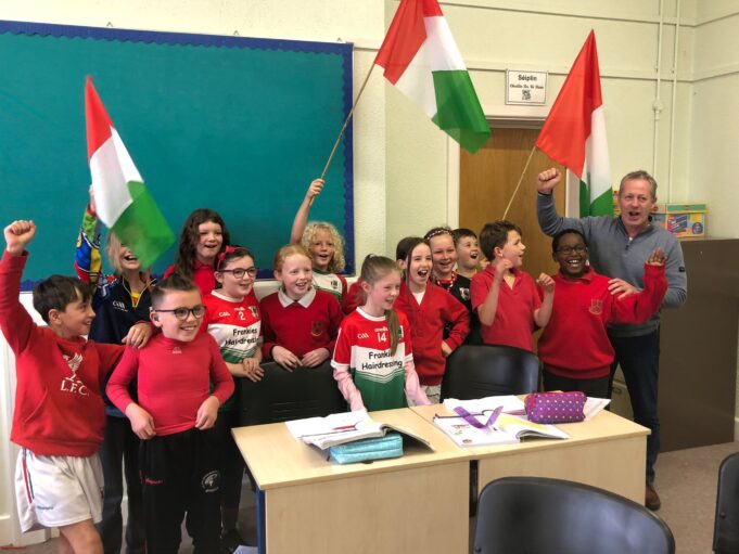 In Pictures: Green and red galore as Scoil Bhride and Castlecuffe ...