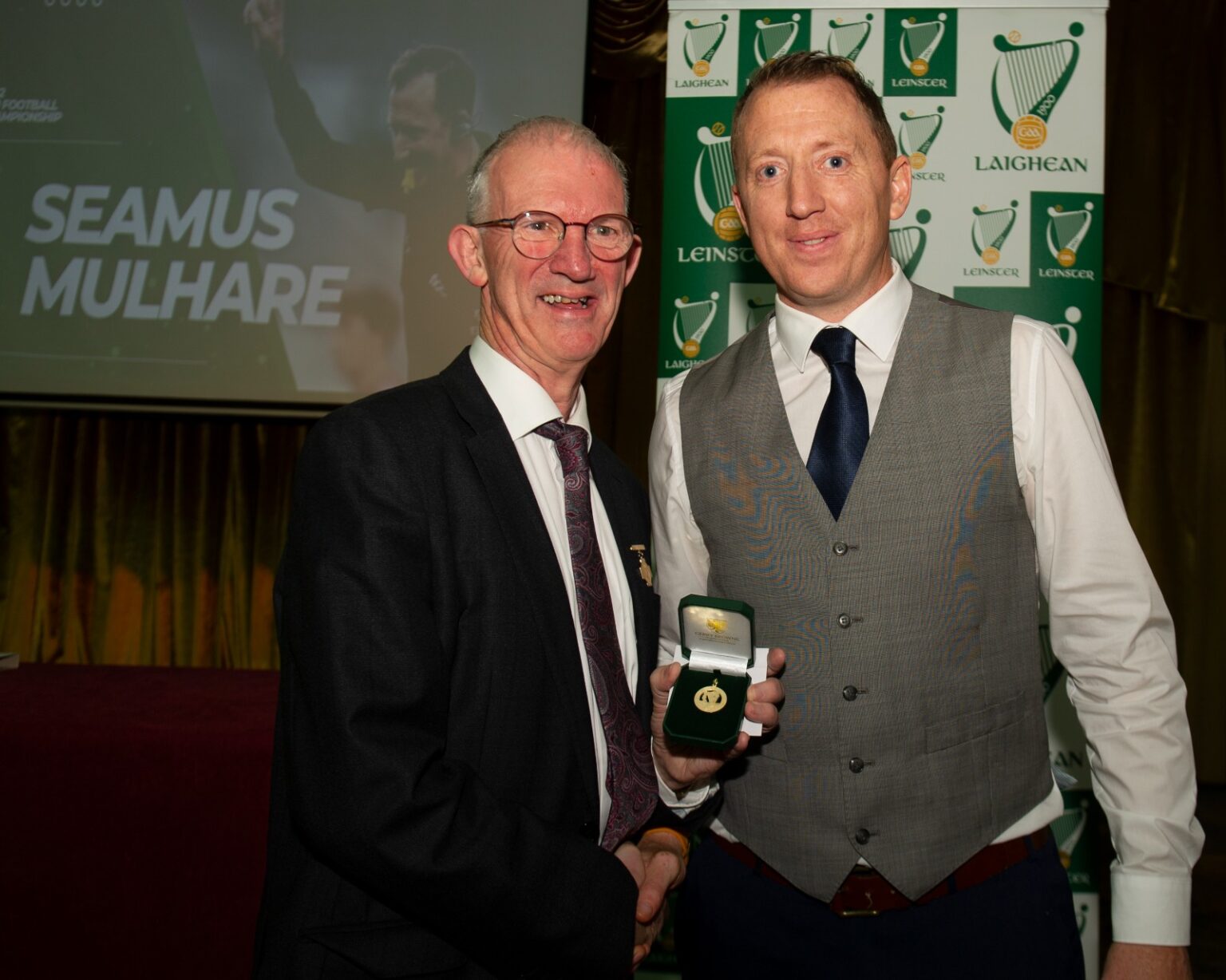 In Pictures: Laois official honoured at Leinster GAA referee awards ...