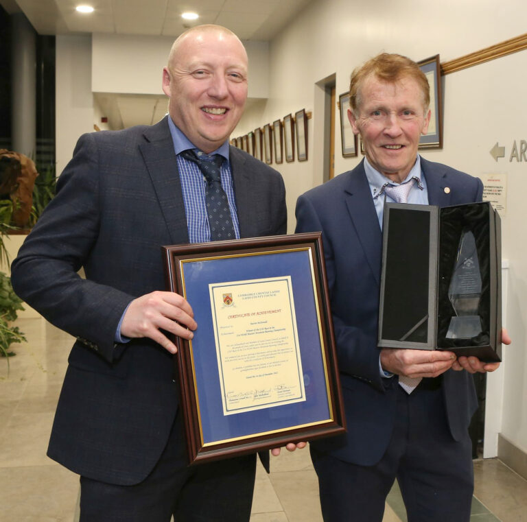 In Pictures: Legendary athlete Martin McDonald honoured at Civic ...