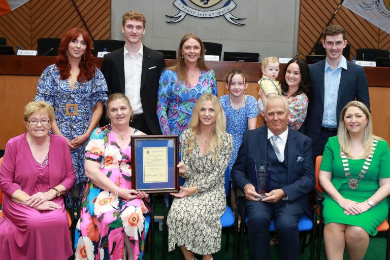 In Pictures: All smiles as Laois athlete Mary Mulhare honoured with ...