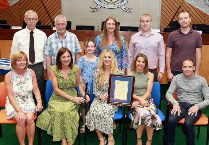 In Pictures: All smiles as Laois athlete Mary Mulhare honoured with ...