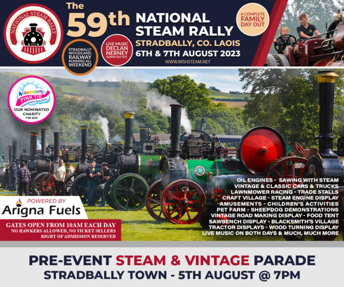 It's back! National Steam Rally takes place in Stradbally this Bank ...