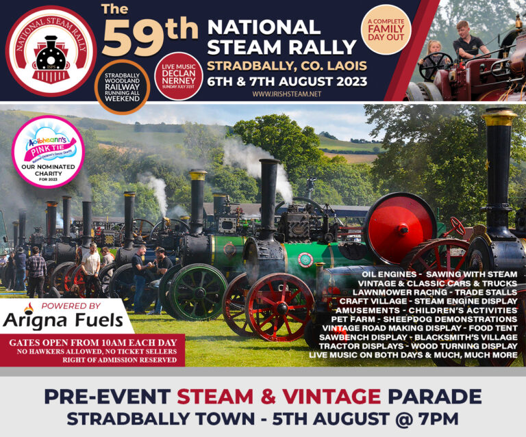 It's back! National Steam Rally takes place in Stradbally this Bank ...