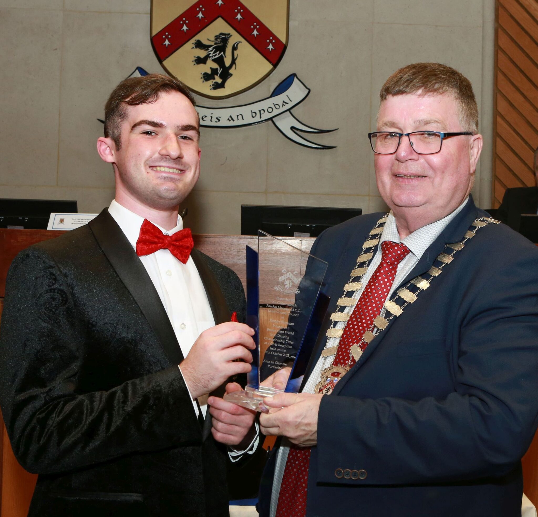 In Pictures: World Champion Irish dancer Ronan honoured at civic ...