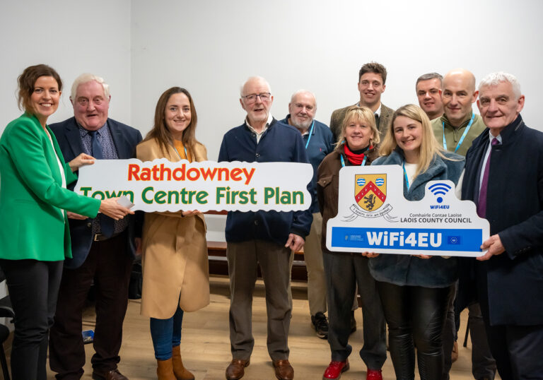 Large attendance for Rathdowney Town Team's launch of new Town Centre ...