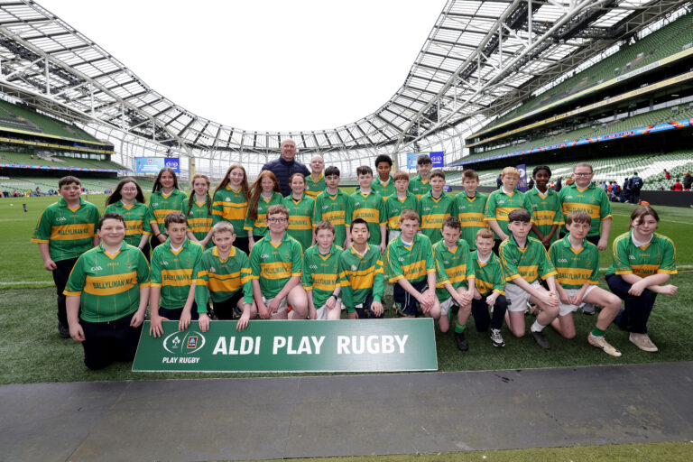 Young talent from Laois take to the field at Aviva Stadium for the ...