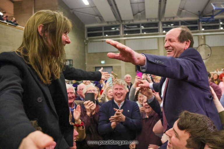 ELECTED: Willie Aird becomes the first TD elected for Laois in the 2024 ...